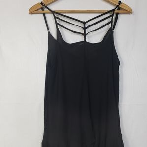 entro | Tops | Entro Black Spaghetti Strap Blouse Size Small | Poshmark